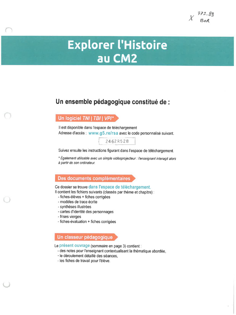 Explorer Lhistoire Au Cm2 Pdf Gratuit
