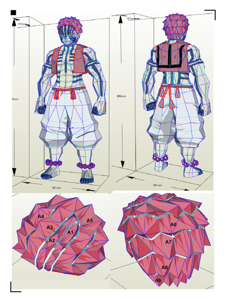 Akaza Papercraft PDF Descargable | PDF | Ajedrez | Teoría del ajedrez