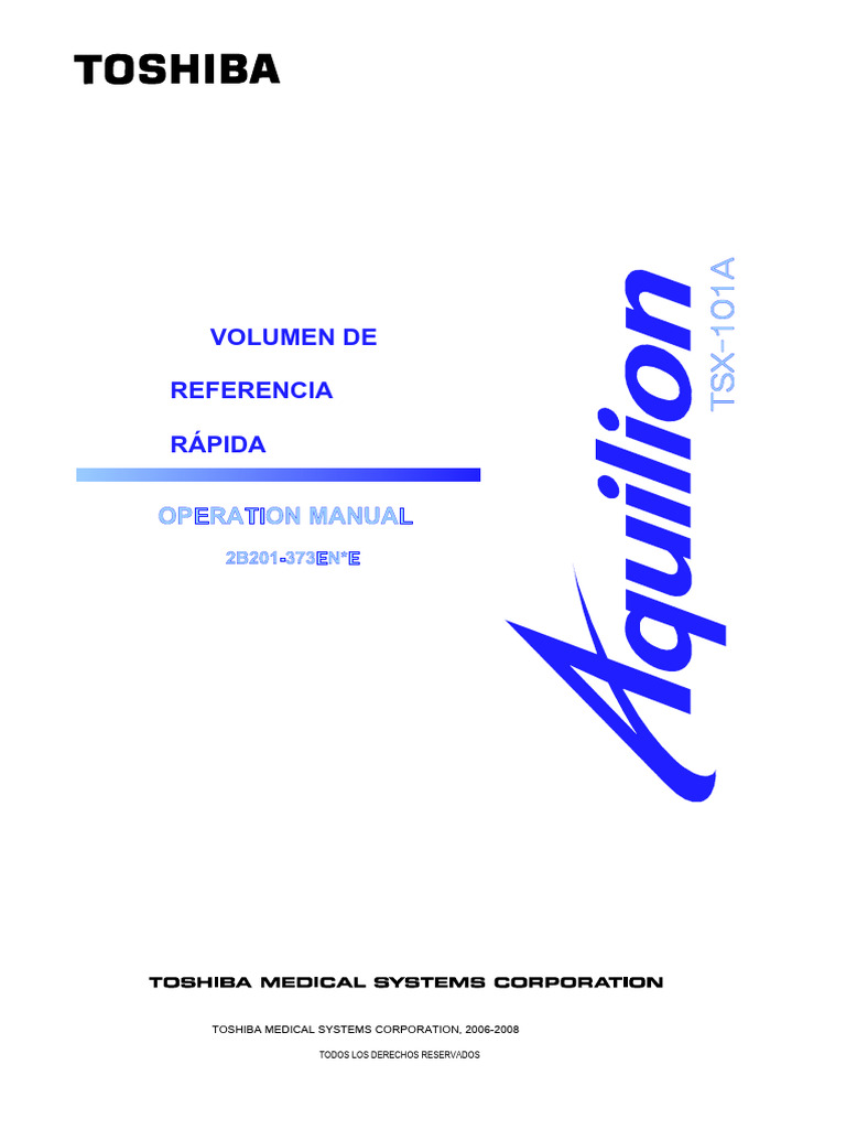 Manual Aquilion | PDF | Ventana (informática) | Botón (Computación)
