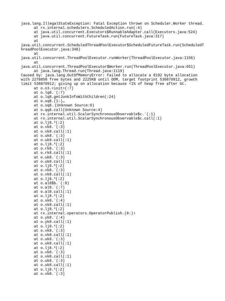 Last Crash Log | PDF