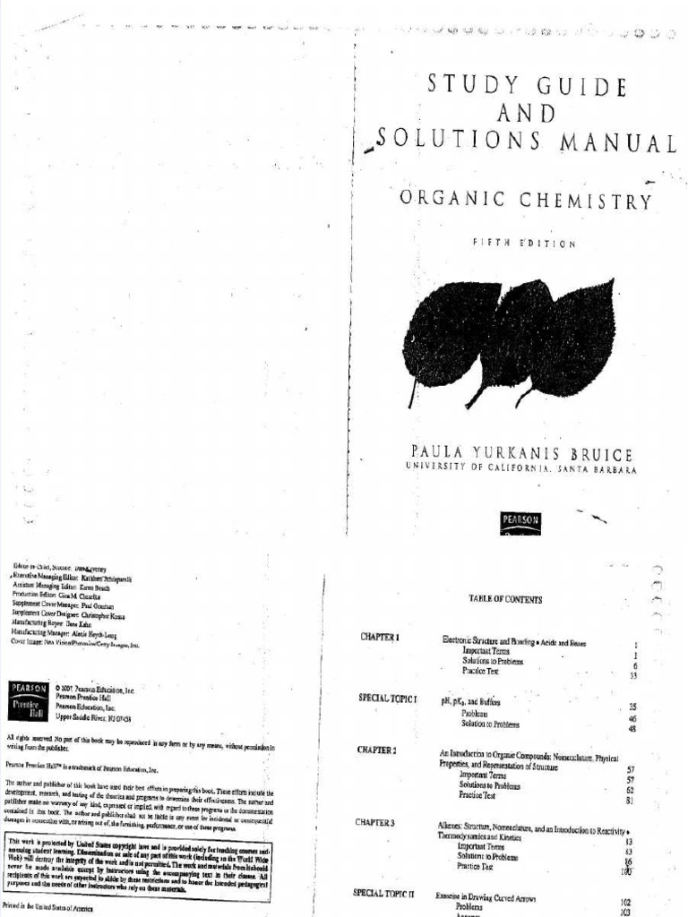 PDF Libro Respuestas Bruice Organica Compress | PDF