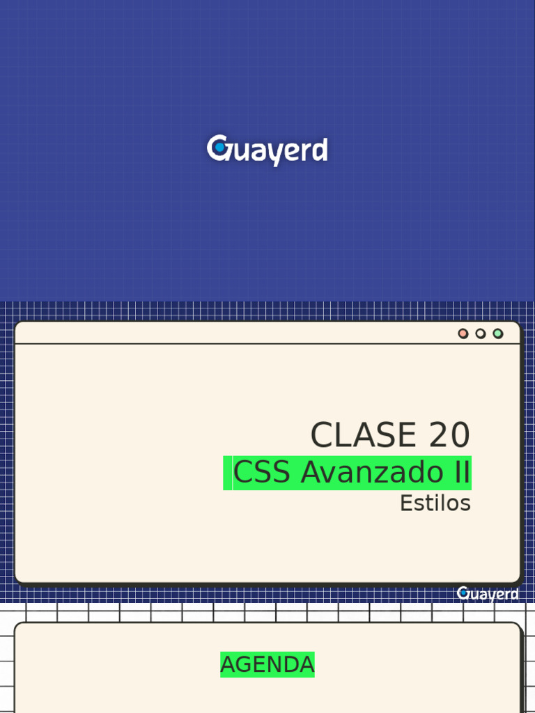 Clase 20 - CSS Avanzado II | PDF | Hipervínculo | Informática