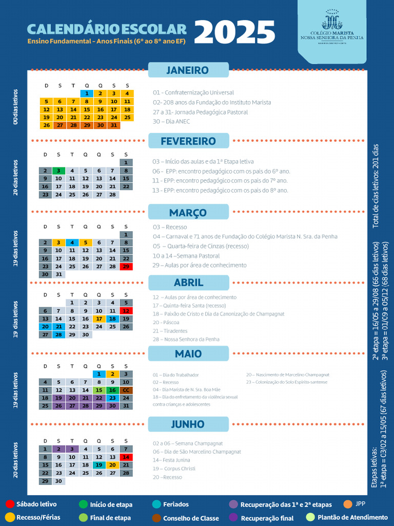 Calendario NAP III 2025 | PDF