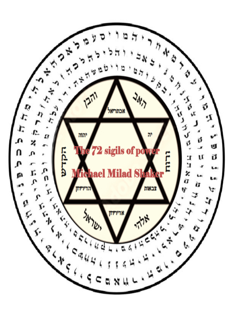 72 Sigils of Power Overview | PDF | Angel | Tetragrammaton