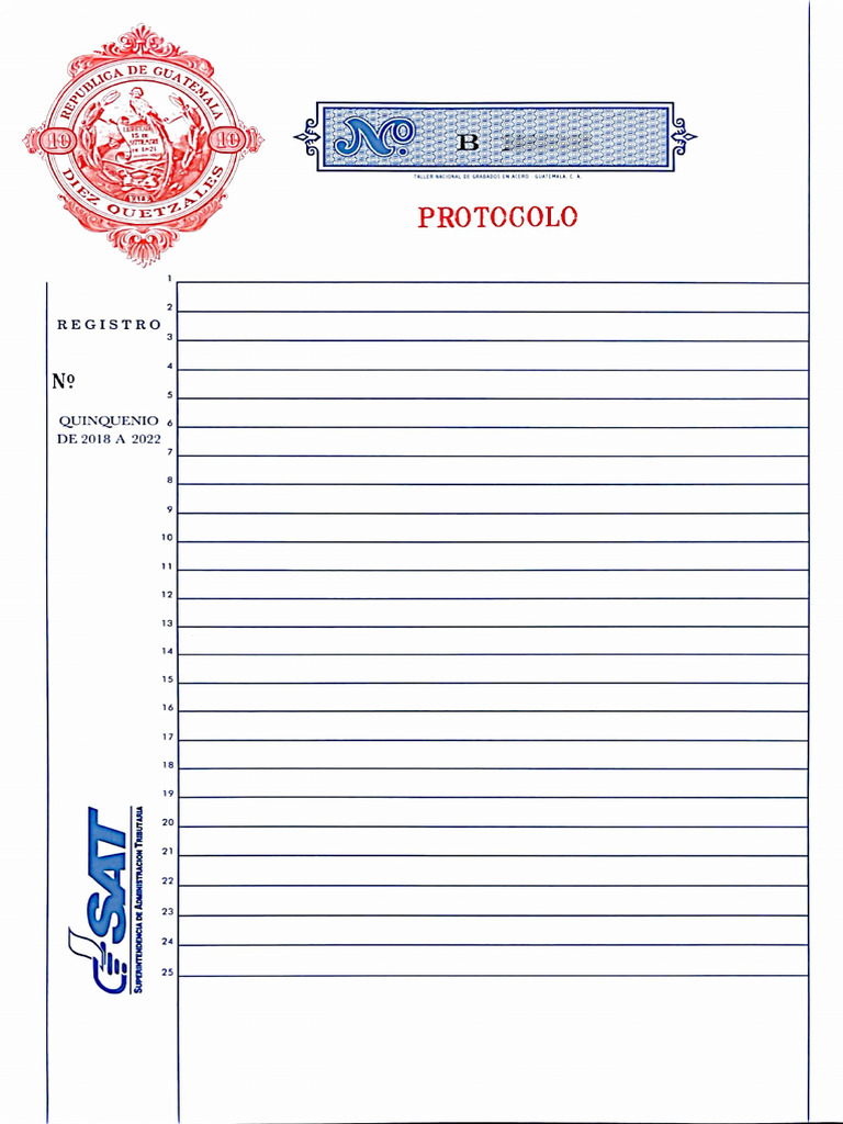 Hoja de Protocolo | PDF