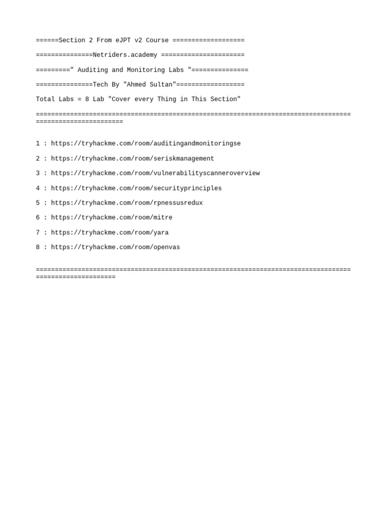 Section 2 Labs | PDF