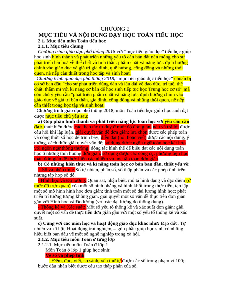 Chương 2 Li Luan Toan | PDF