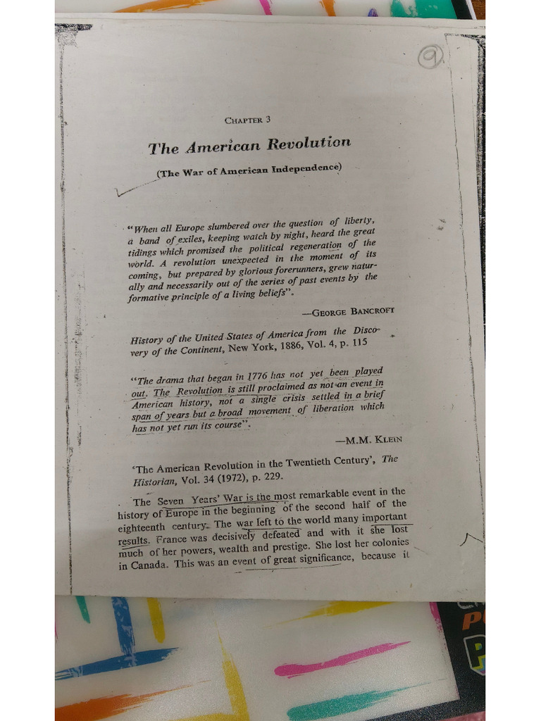 American Revolution | PDF