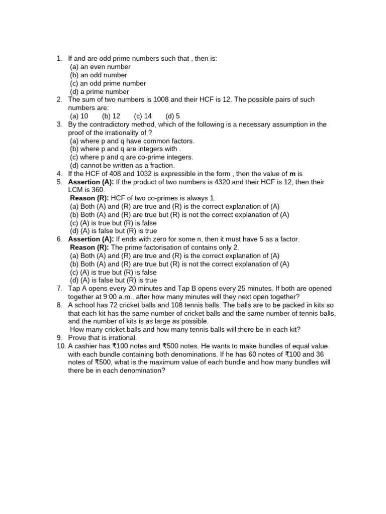 If and Are Odd Prime Numbers Such That, Then Is | PDF