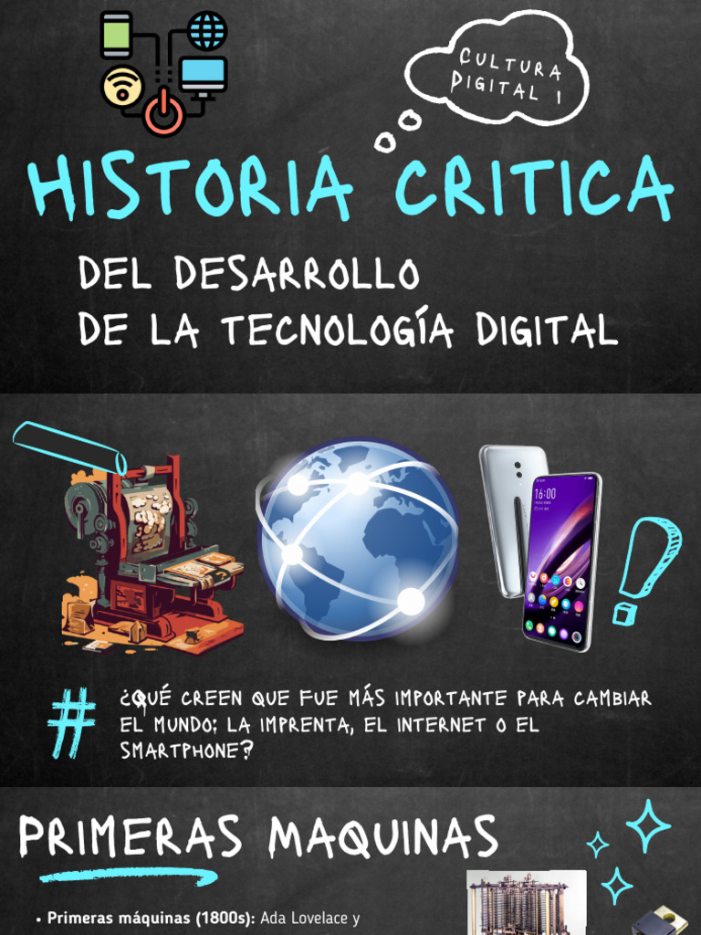 Historia Critica Del Desarrollo de La Tecnología Digital | PDF ...