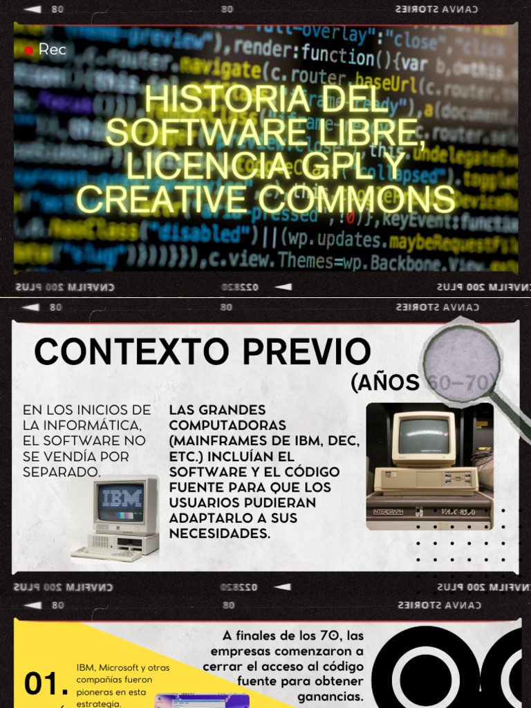 Licencias GPL y Creative Commons | PDF | Software libre | Creative Commons