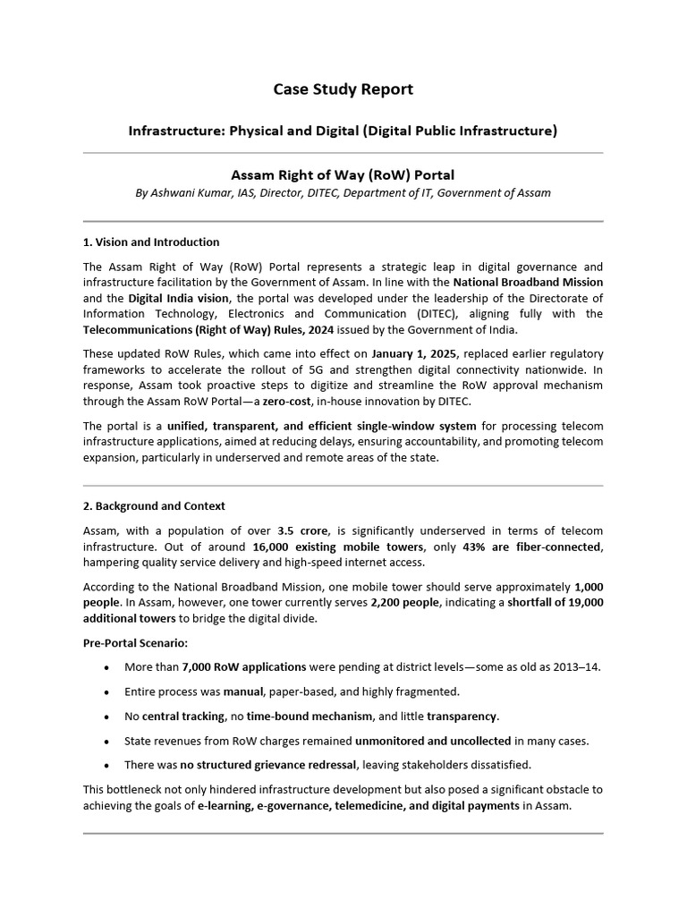 Case Study- RoW- Word Count 1490 | PDF | Computing