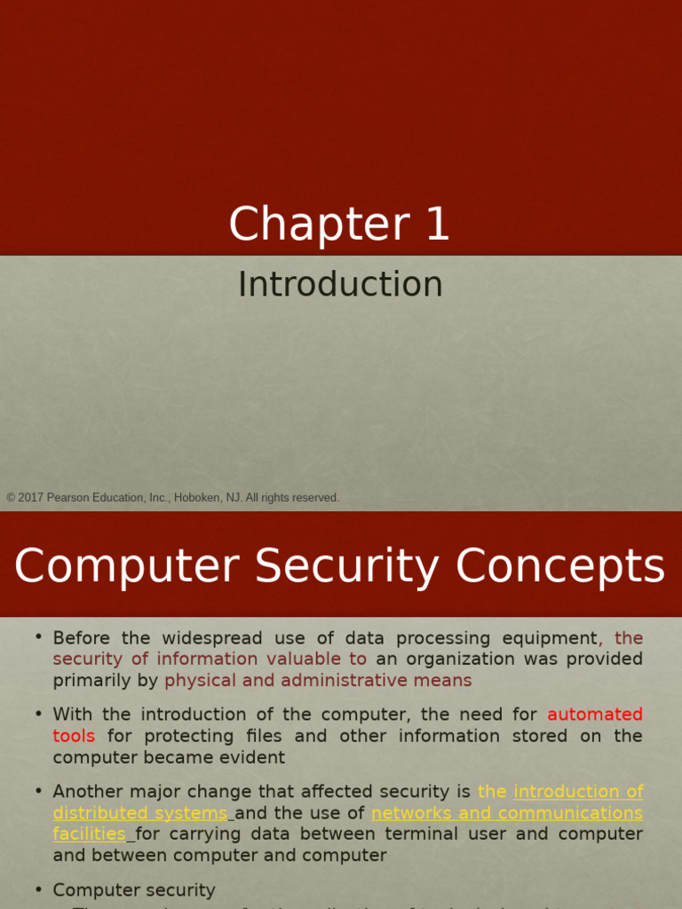 Computer Security Concepts Overview | PDF | Computer Security | Security