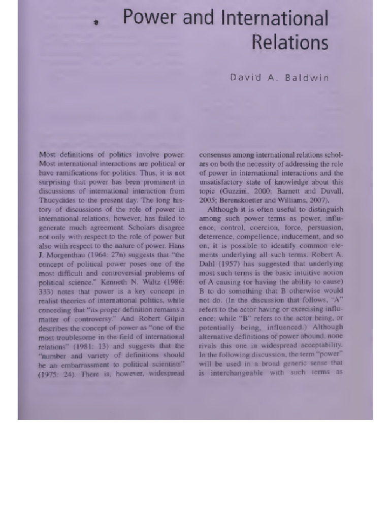 Baldwin Power | PDF
