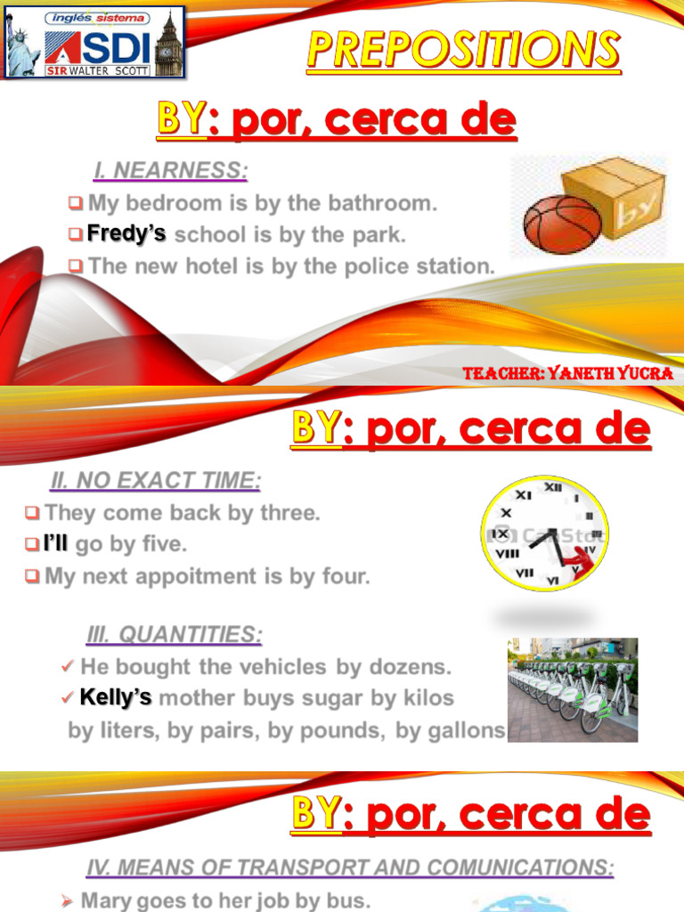Understanding English Prepositions | PDF
