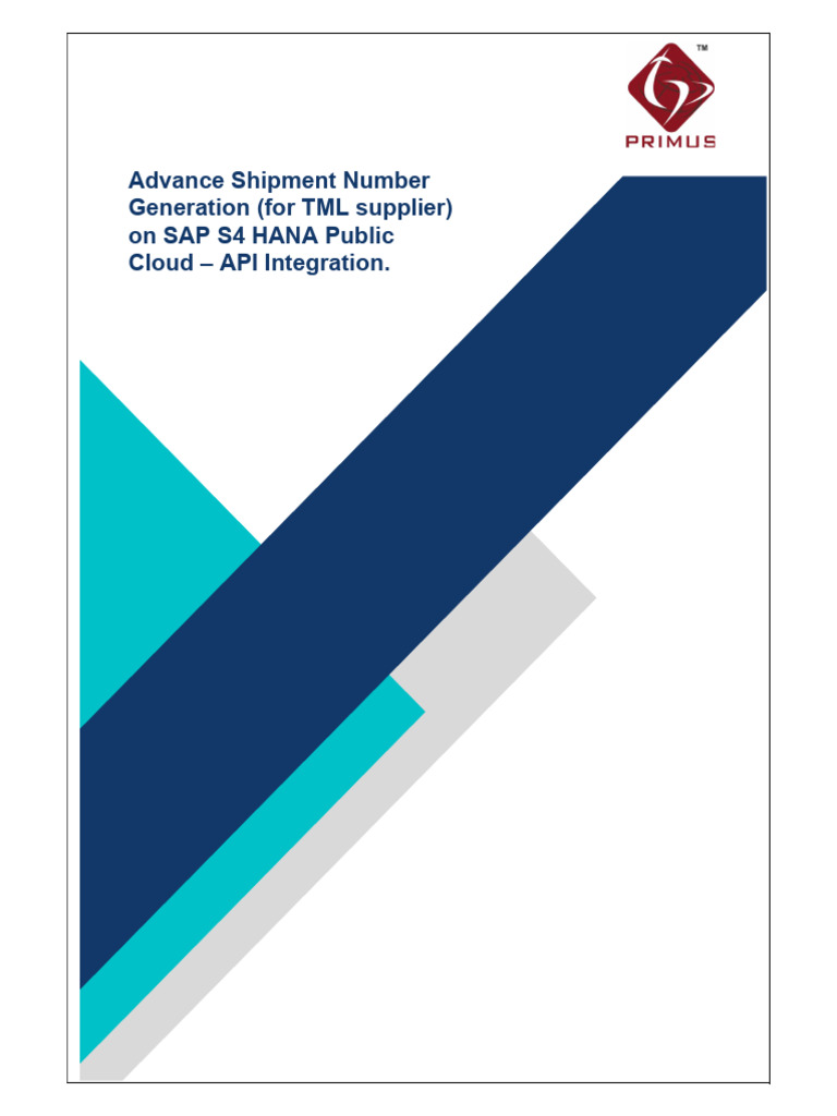 ASN Generation for TATA Motors in SAP | PDF | Invoice | Information ...