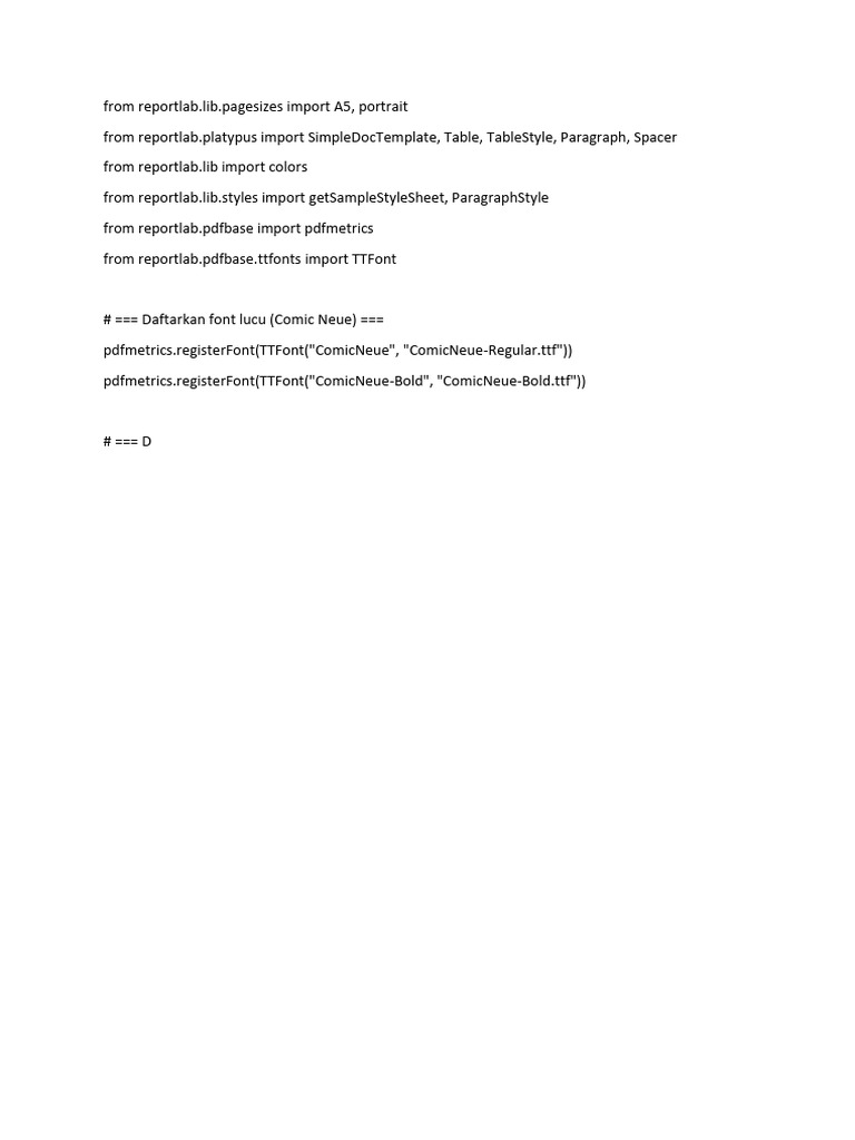 From Reportlab | PDF