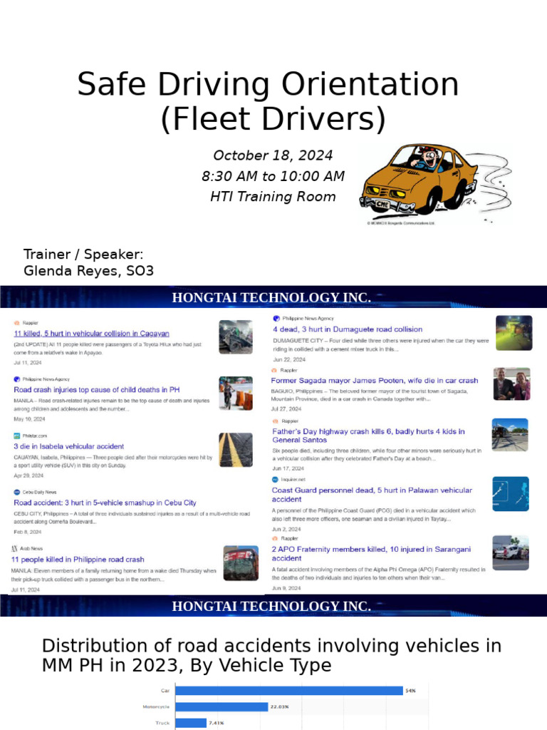 Safe Driving - Fleet Drivers | PDF | Driving | Traffic