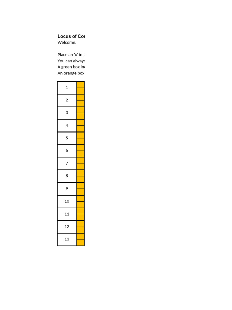 Locus of Control Assessment Tool | PDF | Luck | Behavioural Sciences