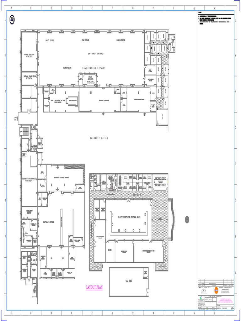 Existing Layout Plan for Instrument Room | PDF
