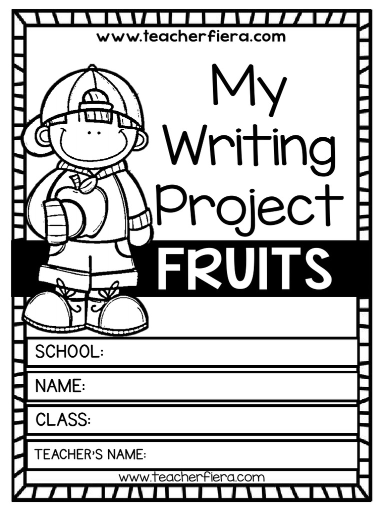 Writing Project Fruits Theme | PDF