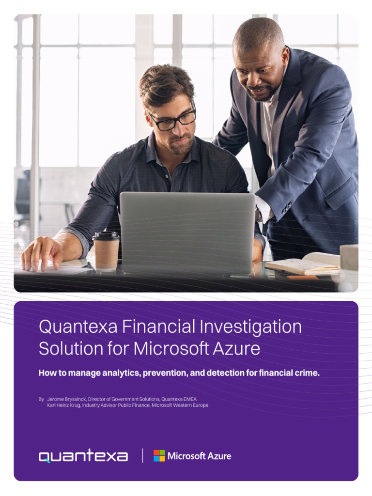 Microsoft Azure Quantexa Whitepaper Us 04 04-Final-Final | PDF | Machine Learning | Image ...