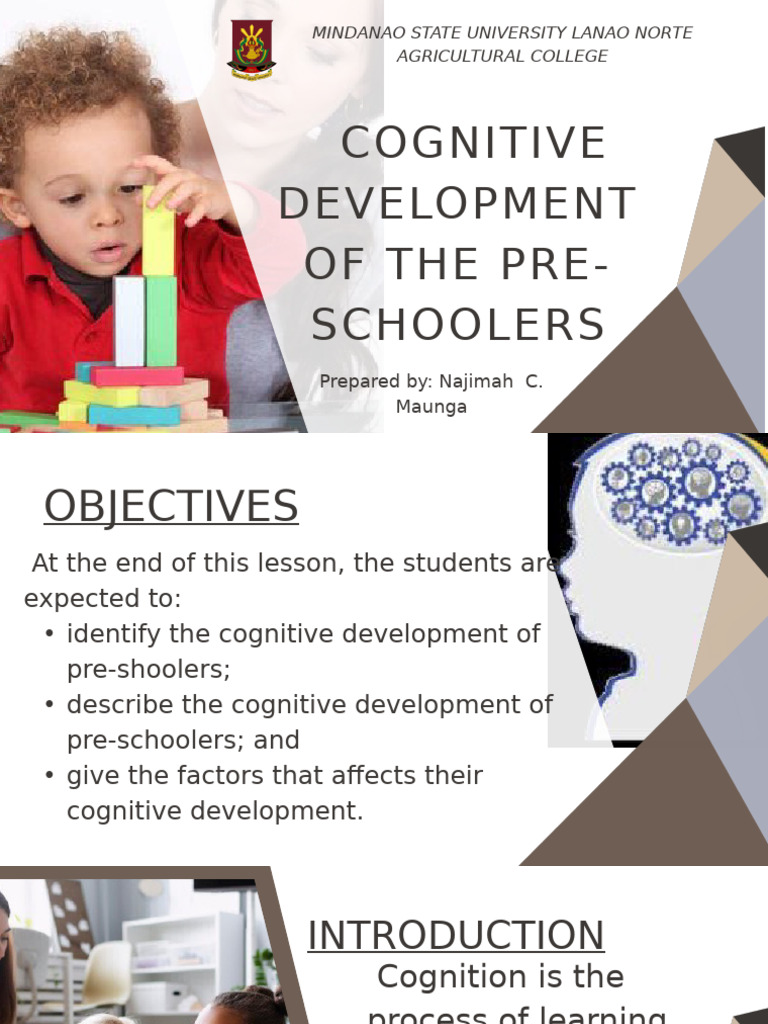 Cognitive Development in Preschoolers | PDF | Developmental Psychology ...
