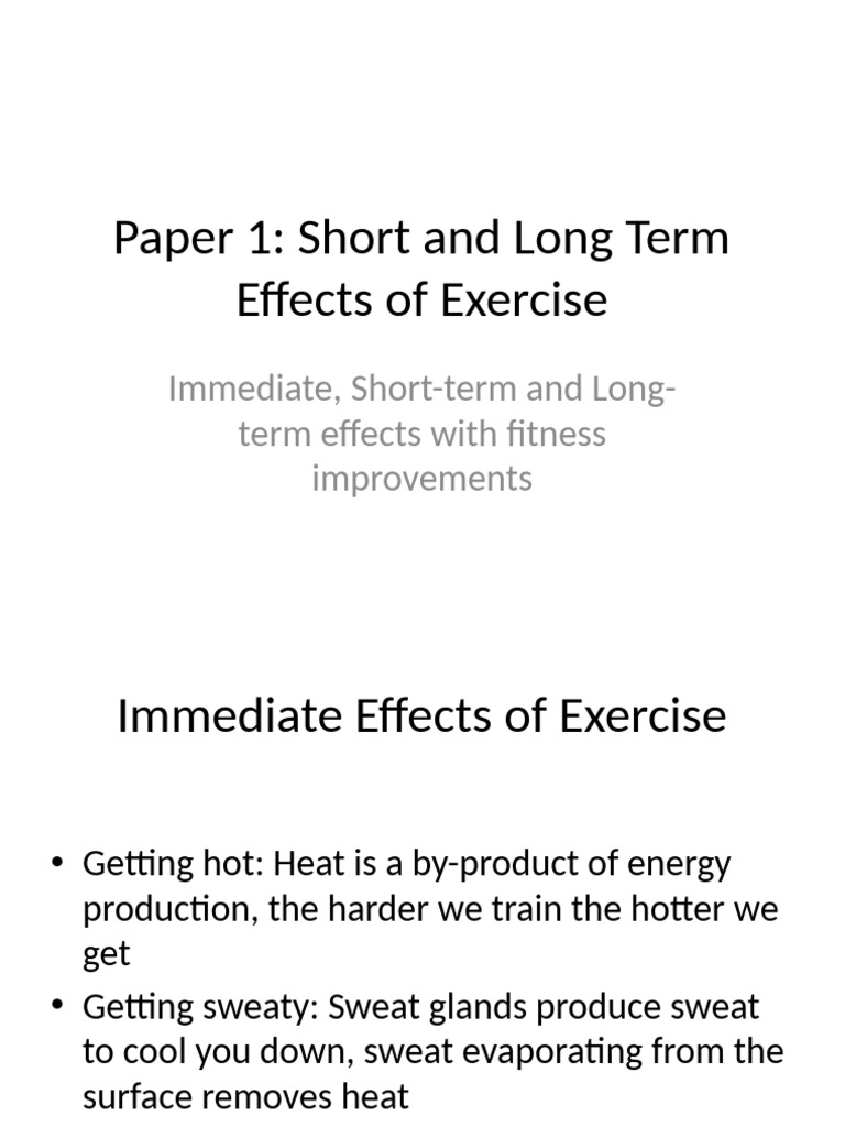 Short_and_Long_Term_Effects_of_Exercise_with_Illustrations (2) (1) | PDF