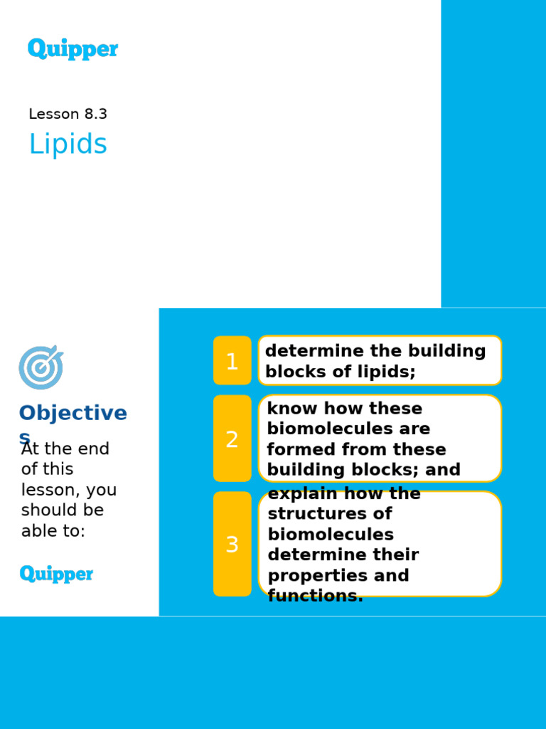 Macromolecules Lipids | PDF | Lipid | Fatty Acid