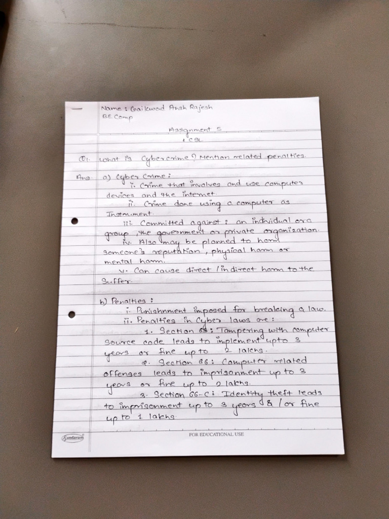 CSL Assignment 5 | PDF
