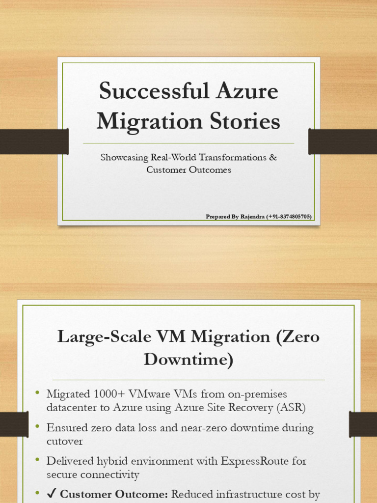Cloud Migration Success Stories | PDF | Microsoft Azure | Cloud Computing