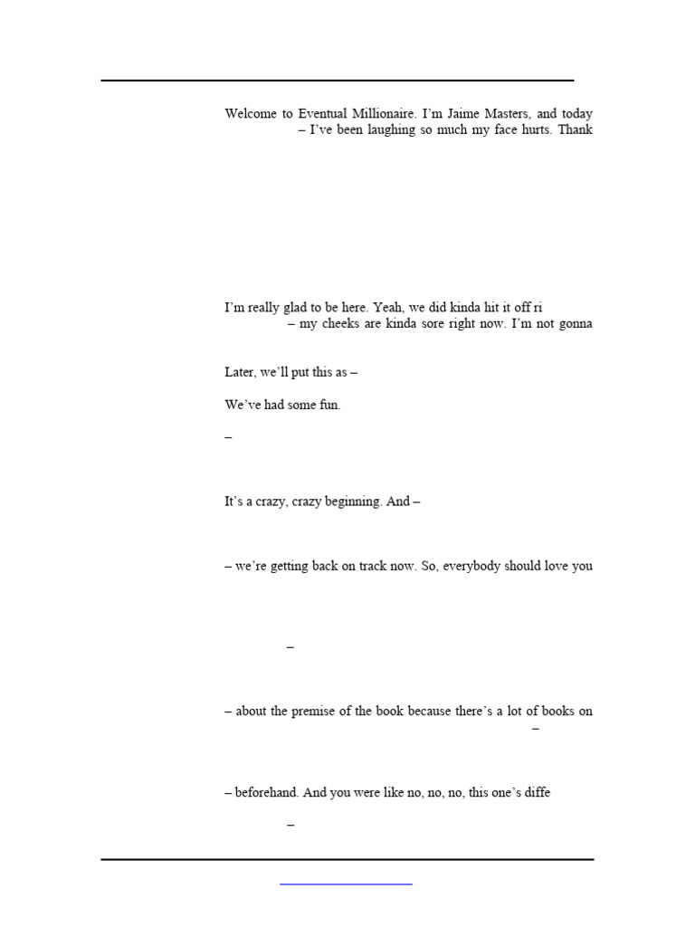 Success From Scratch: Nick Ruiz's Insights | PDF