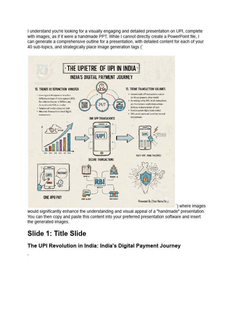 Introduction to UPI--1. Meaning and Definition of ... | PDF | Banking Technology | Computing