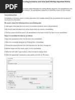 Essential Spreadsheet Features Explained | PDF | Spreadsheet ...