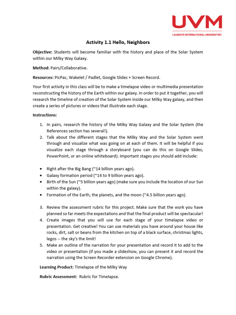 1.1 Hello Neighbors | PDF