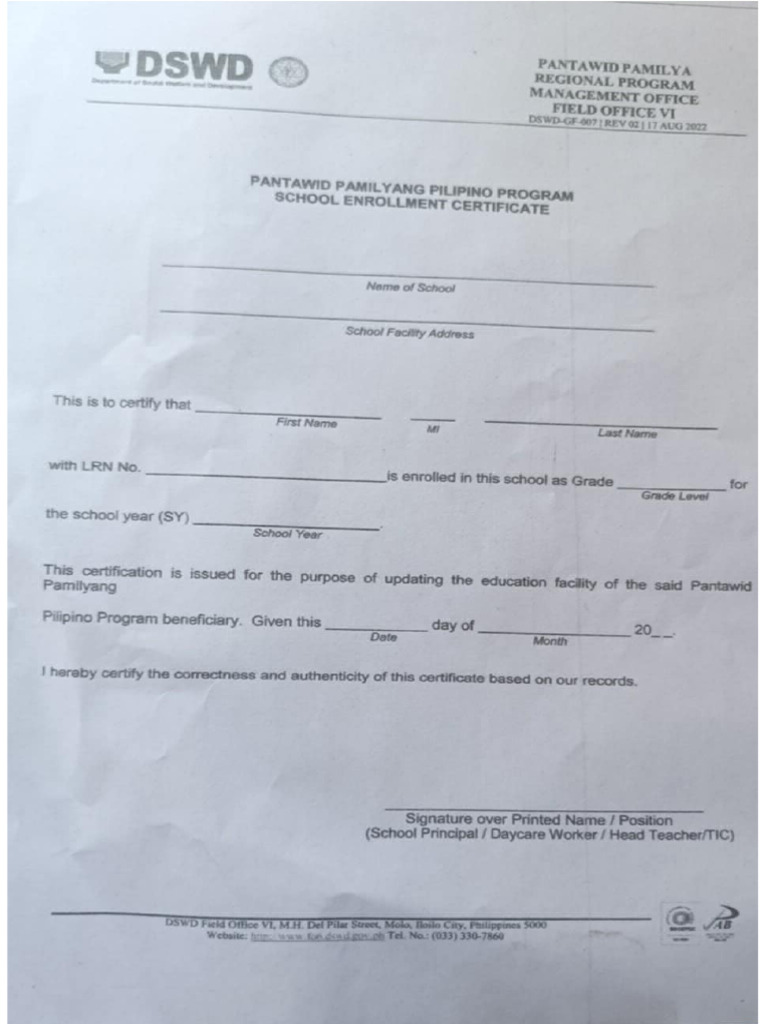 4ps Certification | PDF