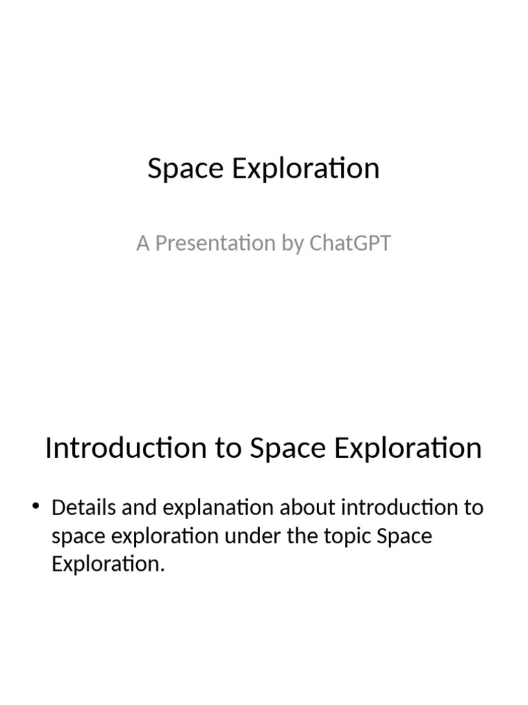 Space - Exploration by Injmamul in English Language | PDF