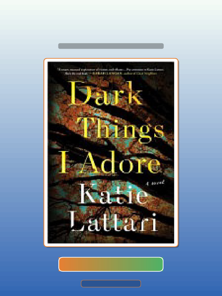 Complete Dark Things Adore Katie Lattari HQ File Verified PDF | PDF ...