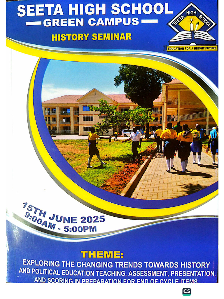 Seeta High Handout 2025 | PDF