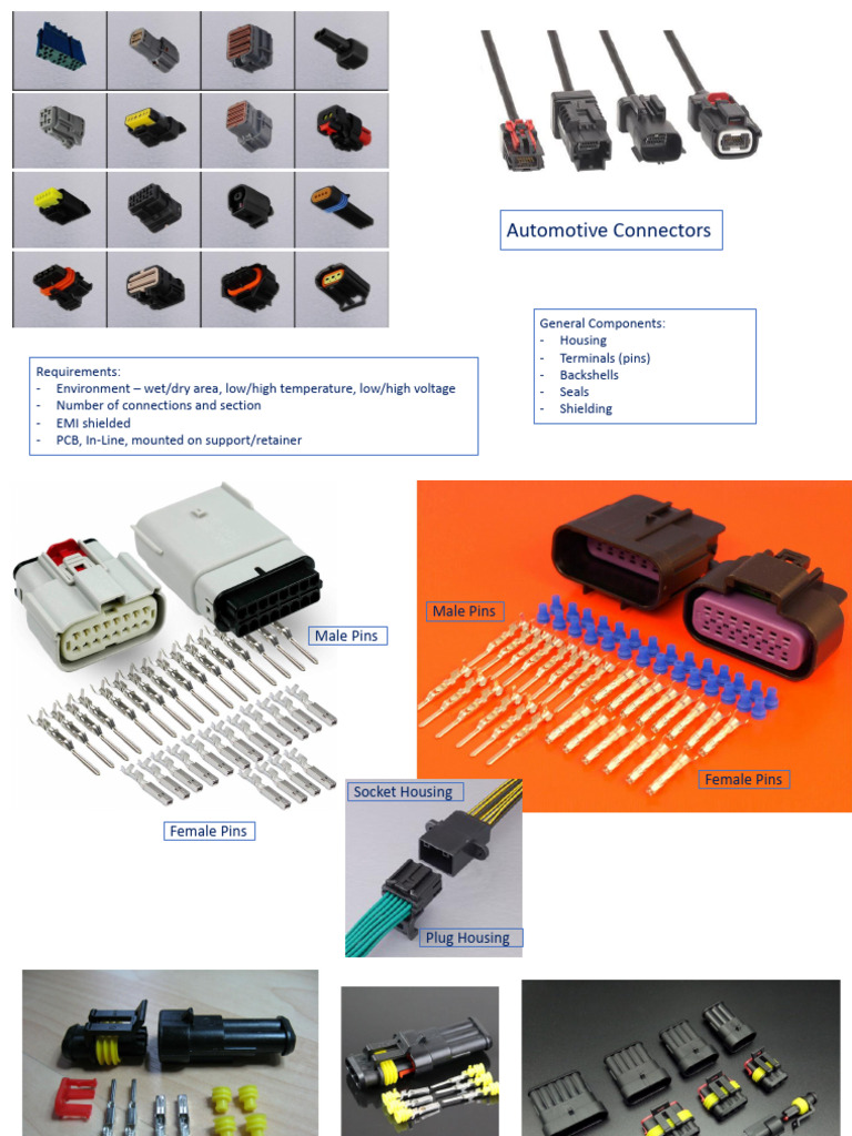3 Automotive Connectors | PDF