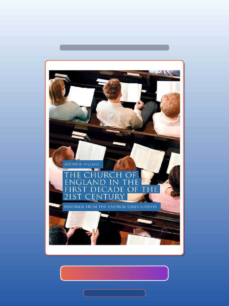 Complete The Church of England in The First Decade of The 21st Century ...