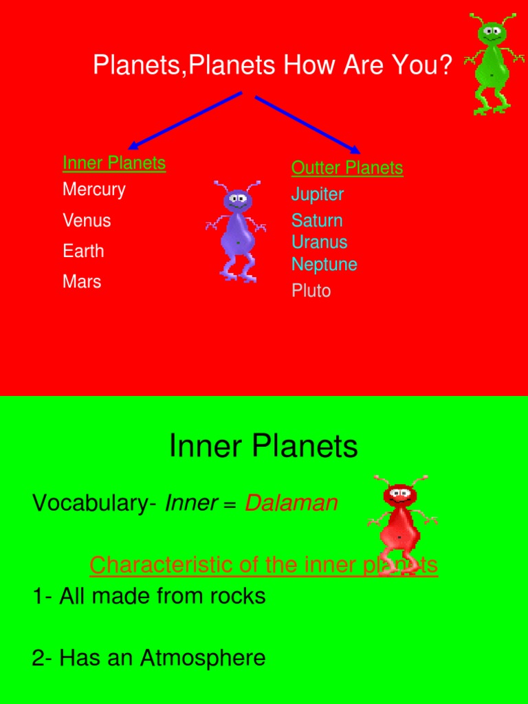 Planets, Planets How Are You | PDF | Planets | Atmosphere