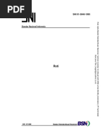 Standar SNI 3751:2018 Tepung Terigu | PDF