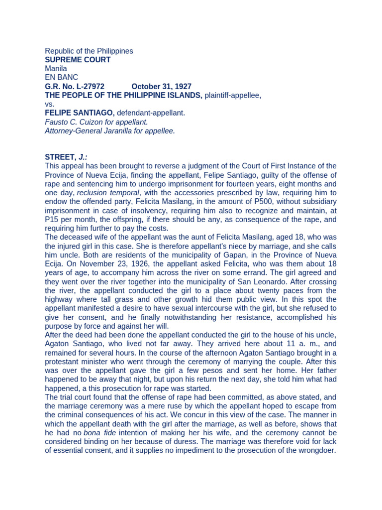 CASES On Marriage Nature and Requisites Articles 1-34, Family Code ...