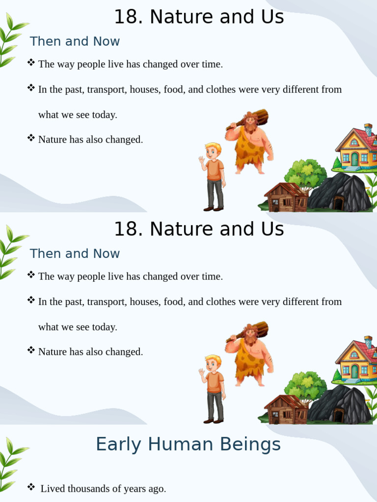 18 Unit - Grade 2 - Nature and Us Note | PDF