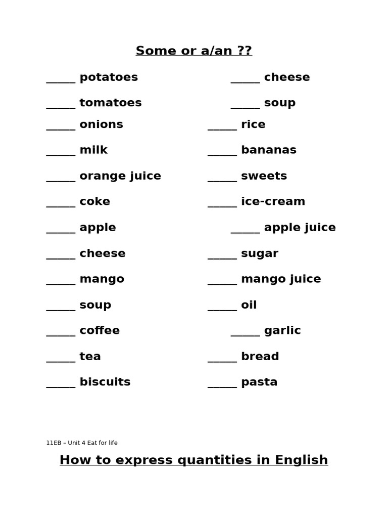 Expressing Quantities in English | PDF