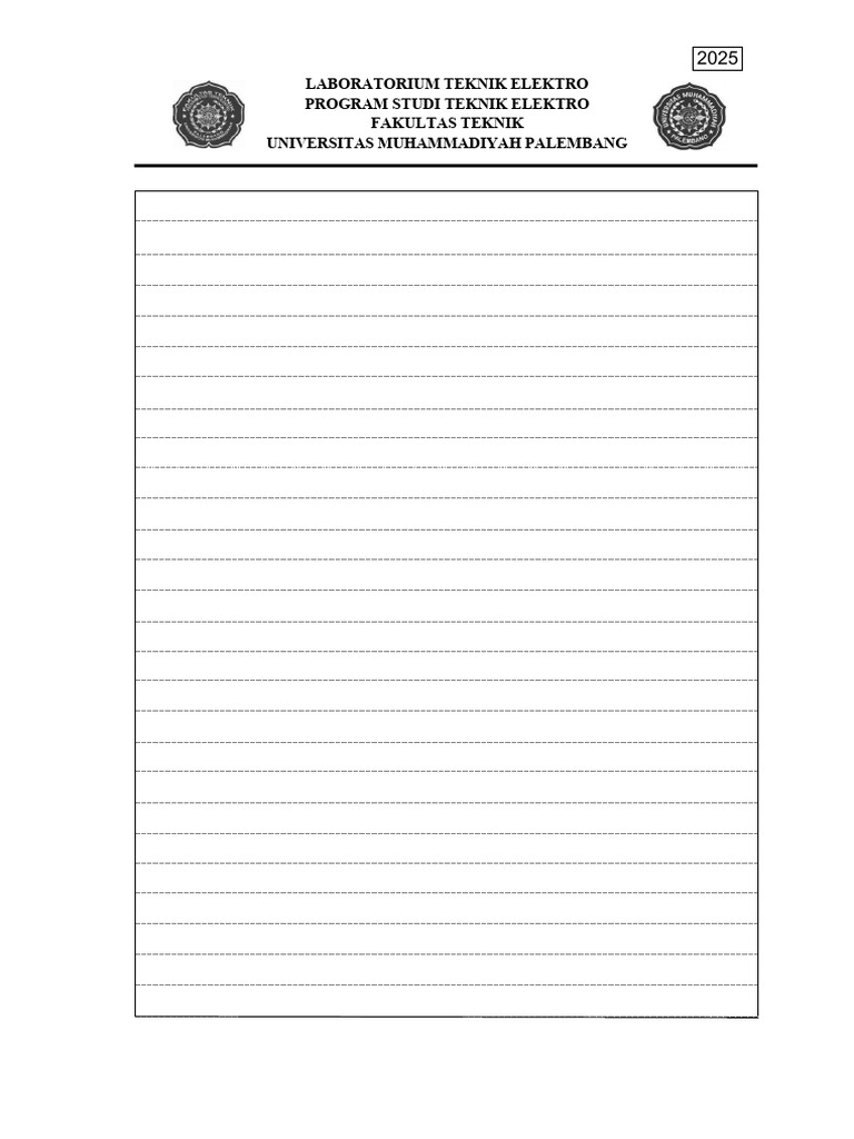 Format Laporan 2025 | PDF