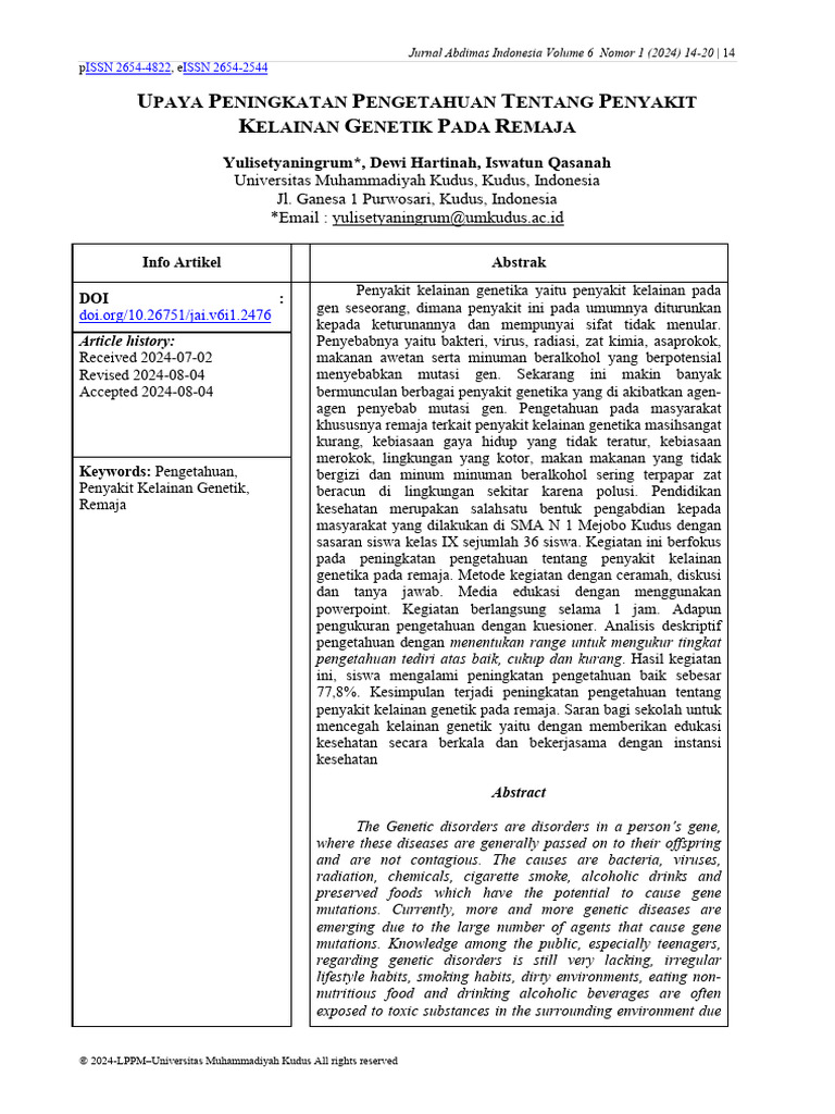 Kelainan | PDF