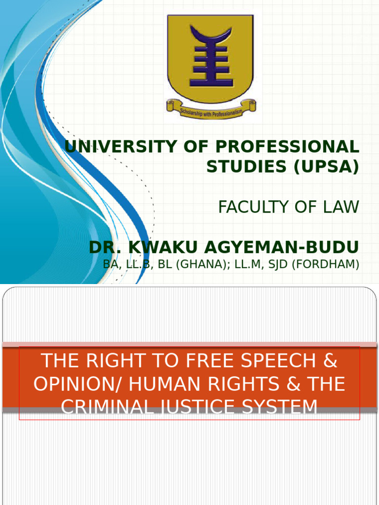 Free Speech Rights in Ghana's Law | PDF | Defamation | Contempt Of Court