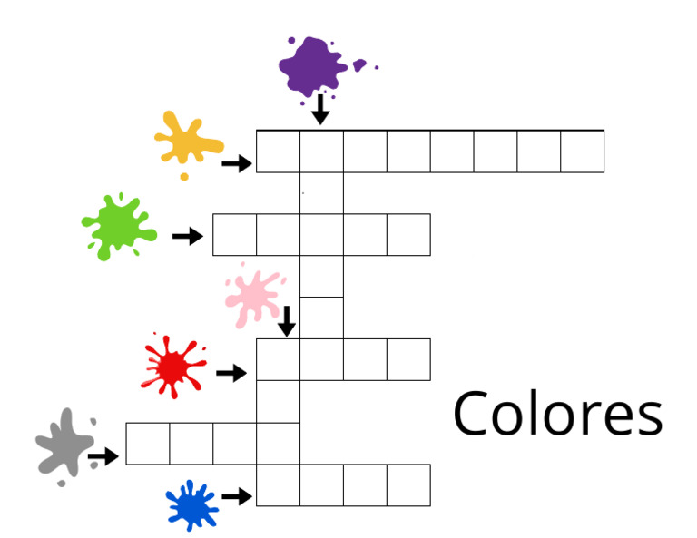 Crucigrama de Colores | PDF